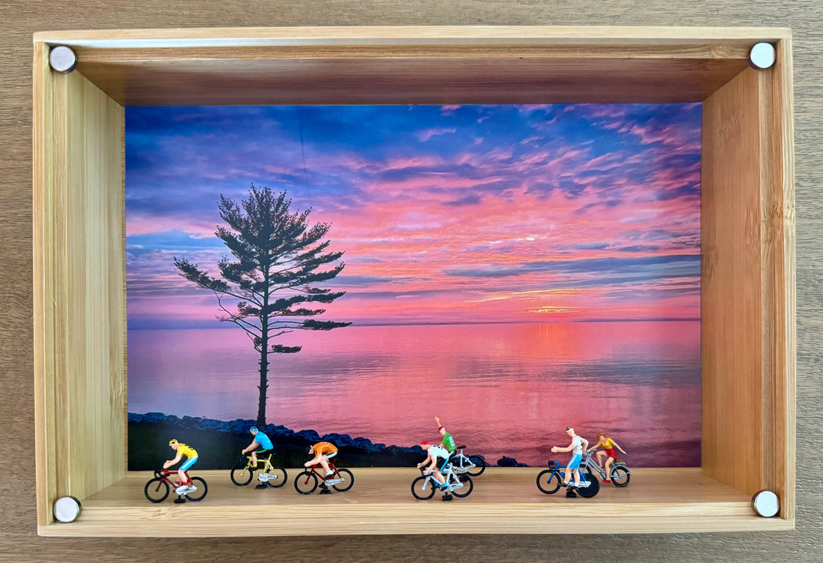 Steven Schwab - Bike ride at Sunset – Beverly Shores Depot Museum and ...